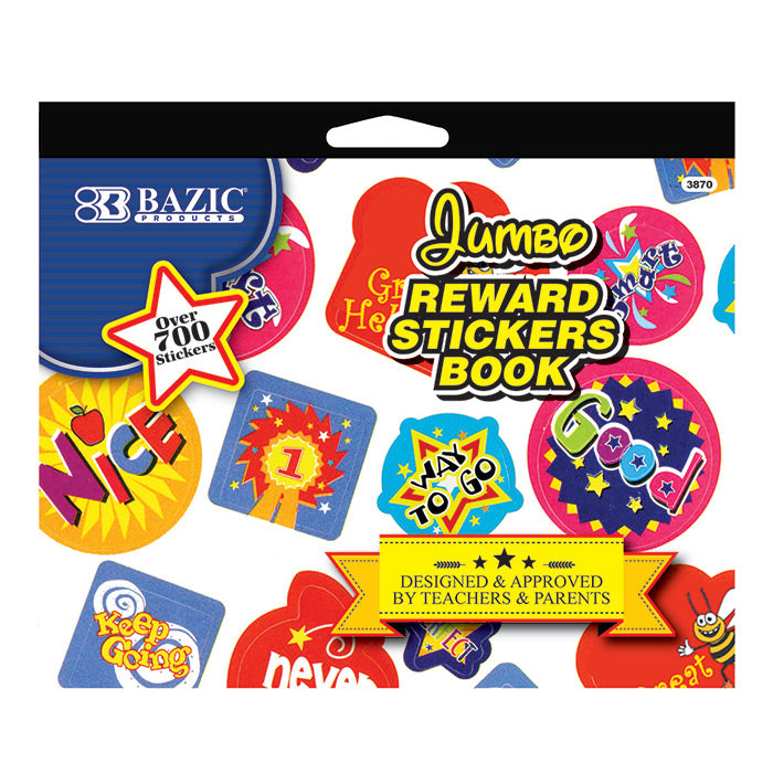 Jumbo Reward Sticker Book - Cadmus Goods