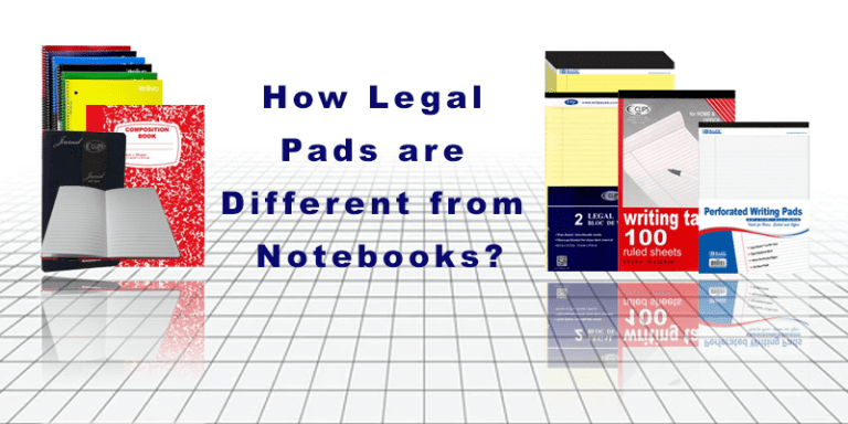 How Legal Pads are Different from Notebooks? - Cadmus Goods